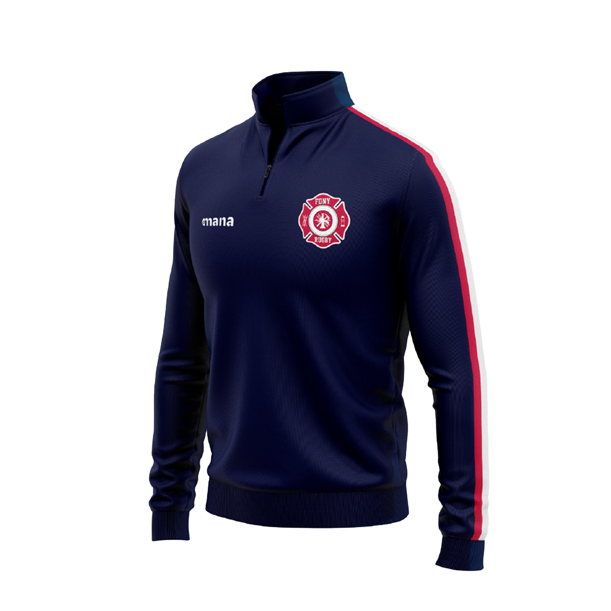 FDNY Quarter Zip Sweater